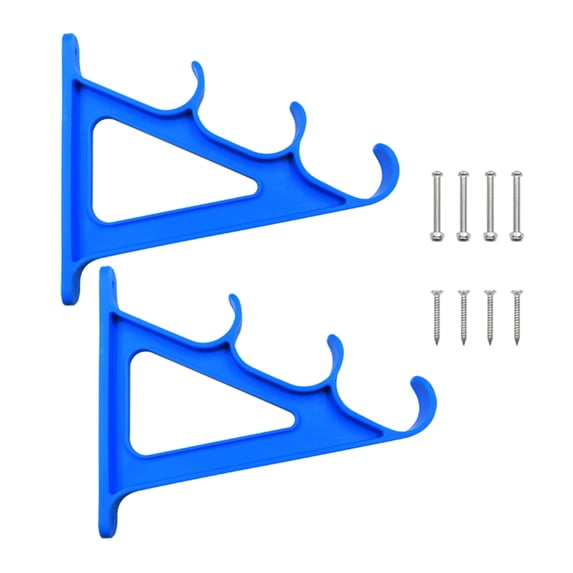 3-Position Fishing Rod Storage Holder Wall Bracket Horizontal Fishing ...
