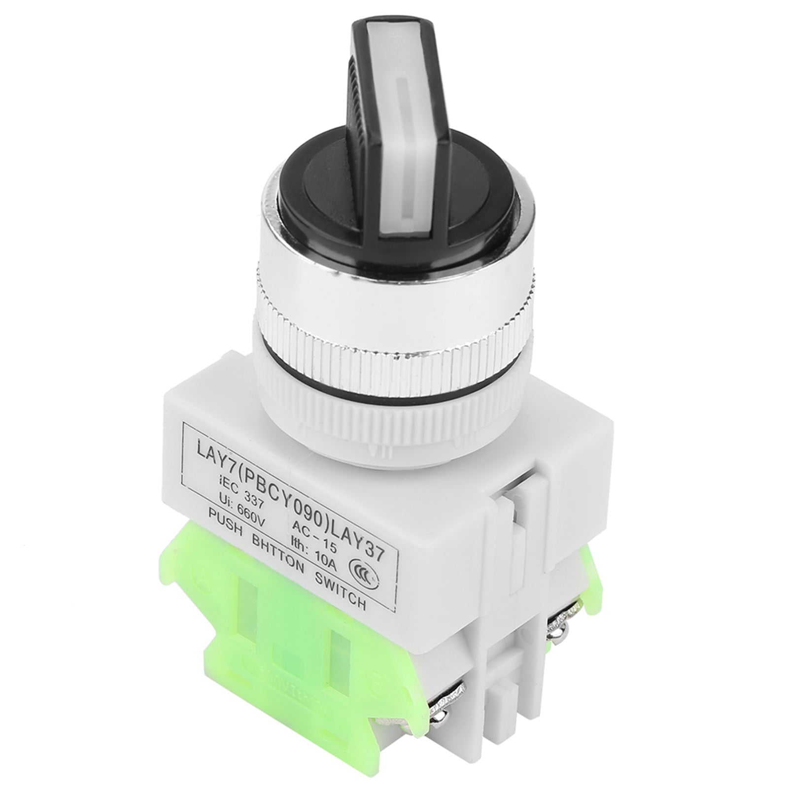 3 Position Maintained Selector Self Locking Rotary Switch LAY37-20X/31 ...