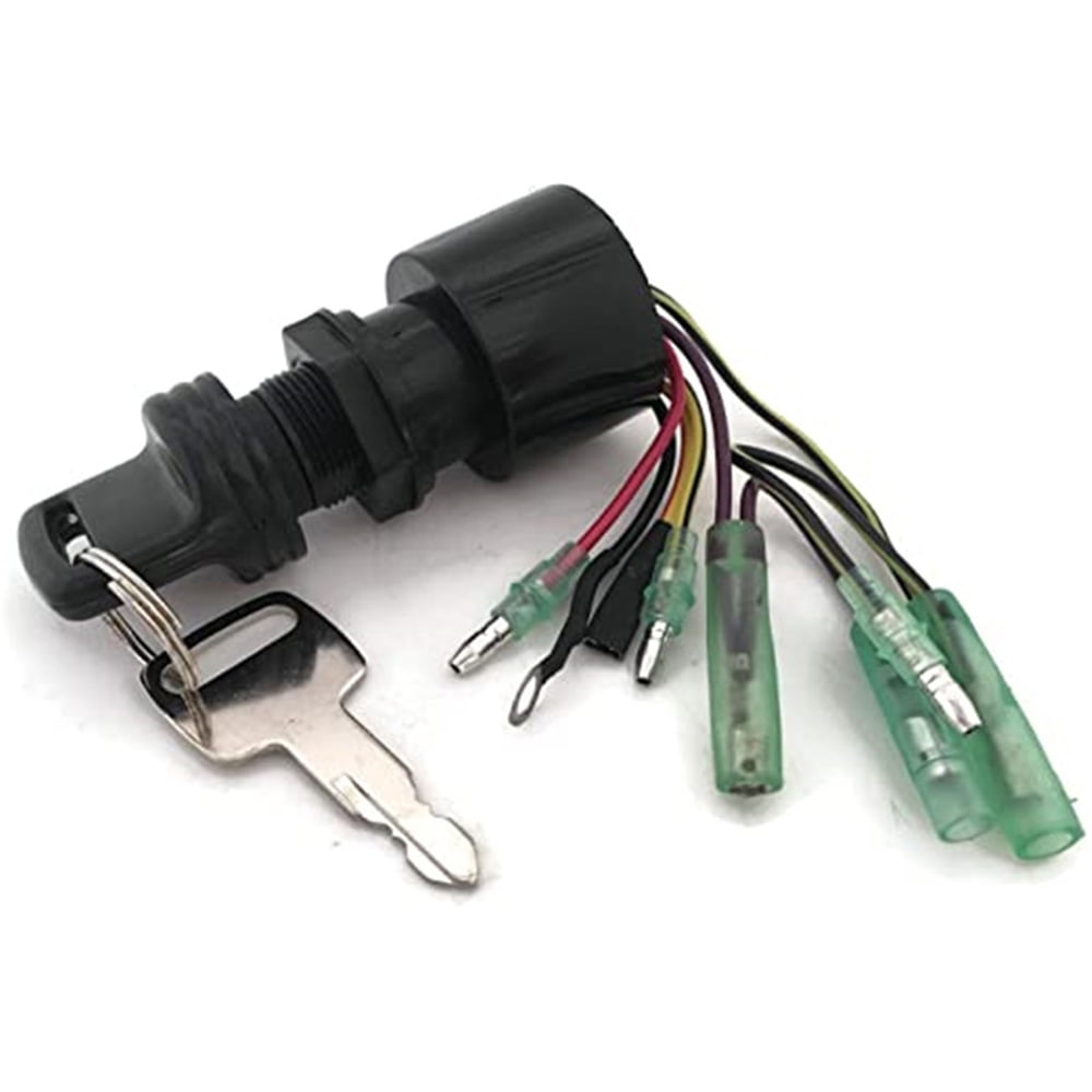 3 Position Off-Run-Start Ignition Switch w/Key Compatible for Mercury ...