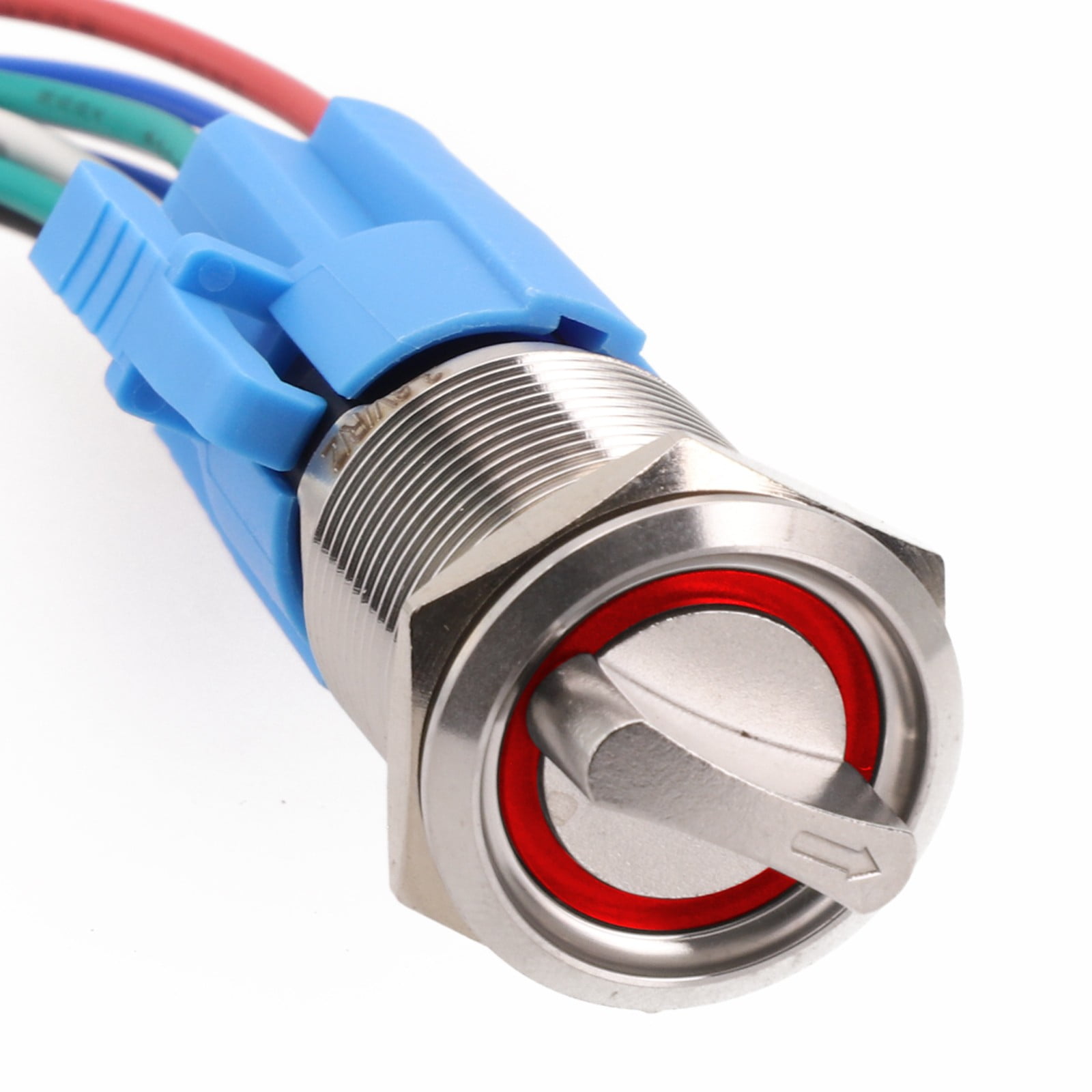 3 Position Switch 19Mm Rotary Switch Stainless Steel 304 Maximum ...