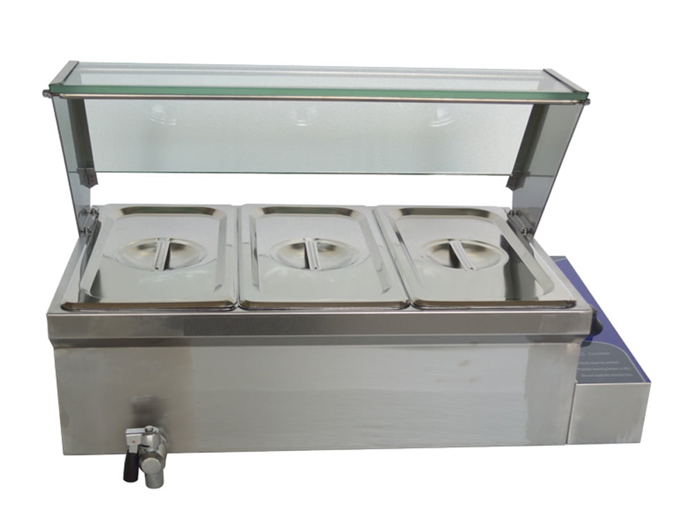 3 Pot Electric Food Soup Warmer Commercial Buffet Food Warmer ...