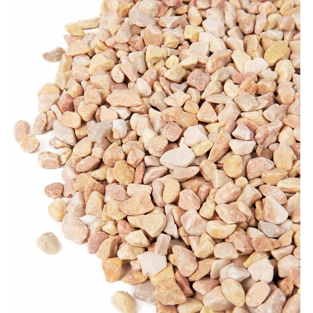 3 Pounds Decorative Rocks for Plant, 1/5 Inch Natural Pea Gravel for ...