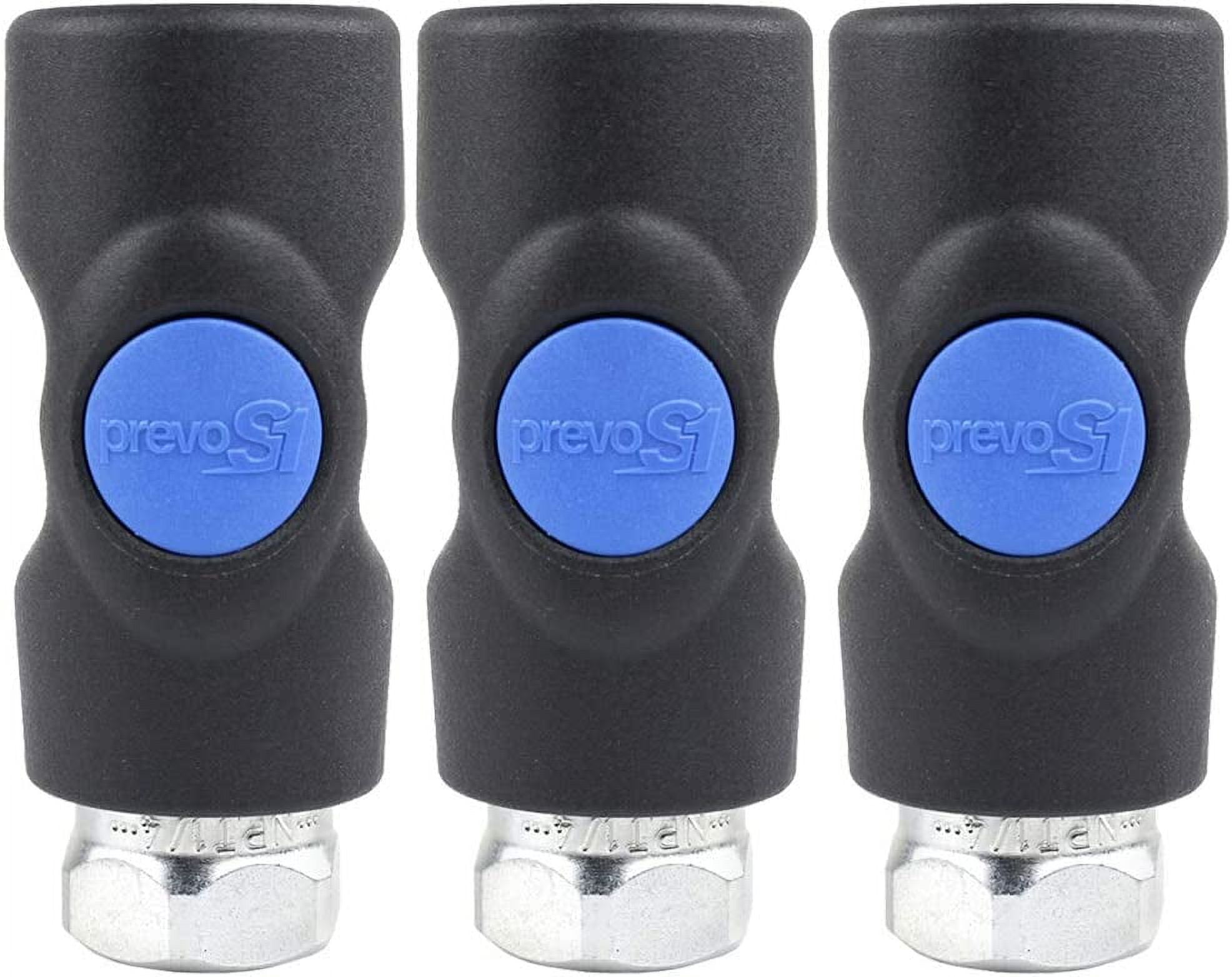 3 Prevost Safety Air Plug Coupler ISI061201 1/4" FNPT New Prevo S1 ...
