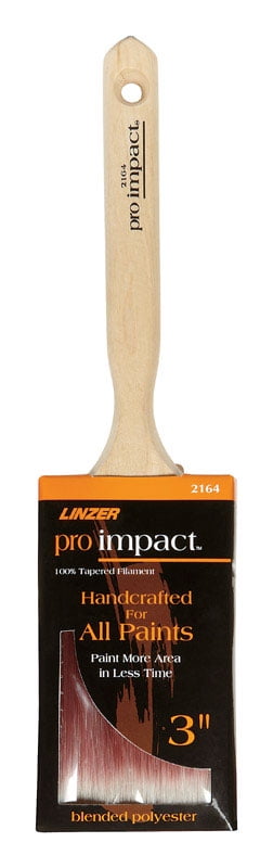 3" Pro Flat Sash Paintbrush Linzer Products Linzer Brush WC 2164-3 ...