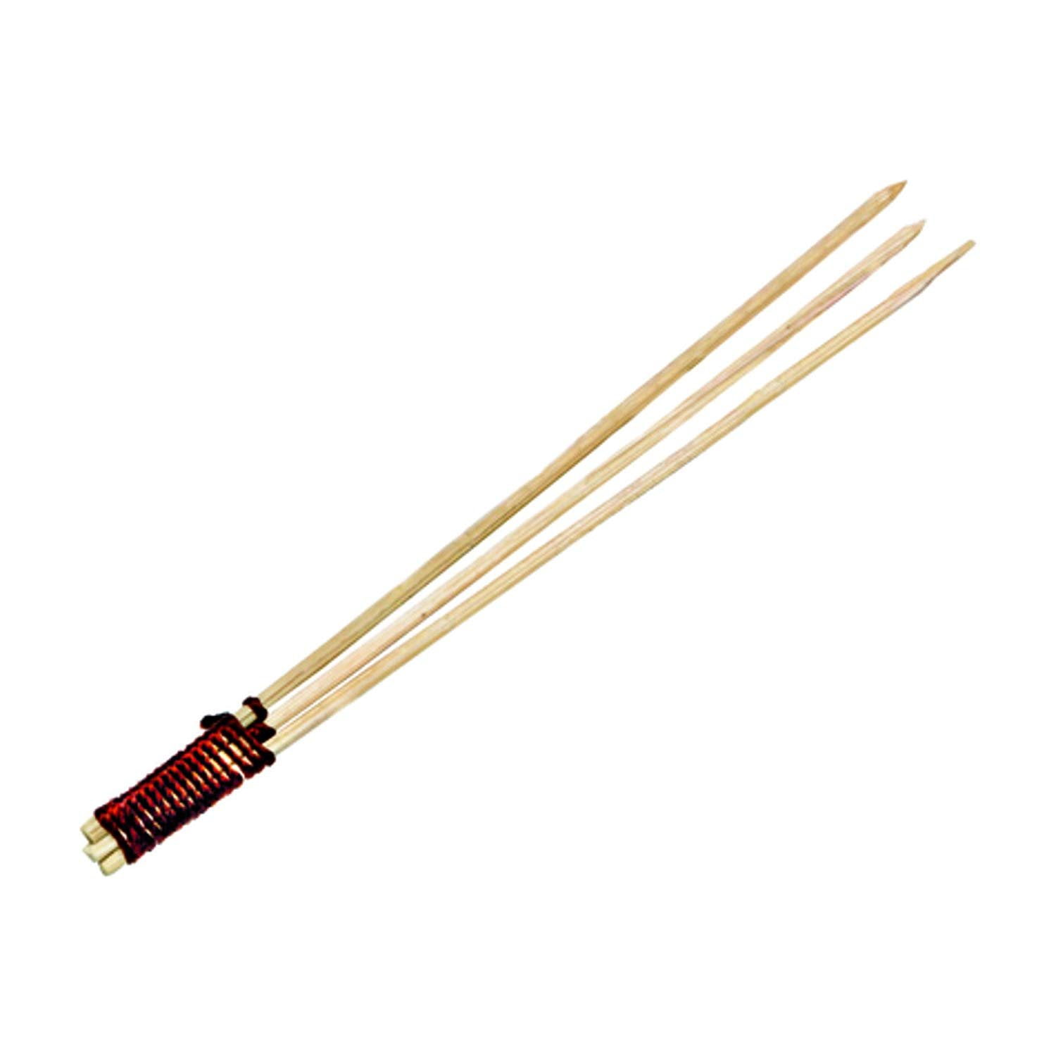 3 Prong Bamboo Pick Skewer with Tied End Case of 2000, PacknWood ...