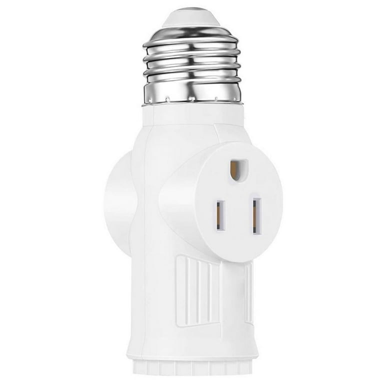 Light Bulb Plug Adapter Light Adaptor Plug Bulb Holder Connector Lamp