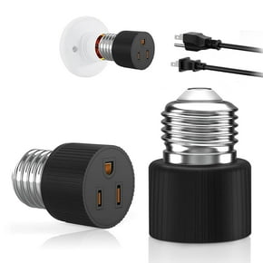 Turn Light Socket Into Outlet