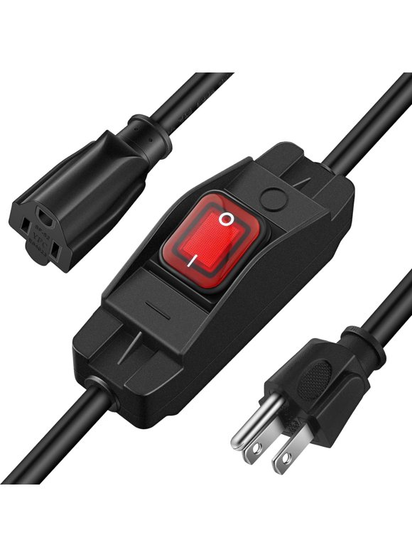 Extension Cords with Switch in Extension Cords - Walmart.com
