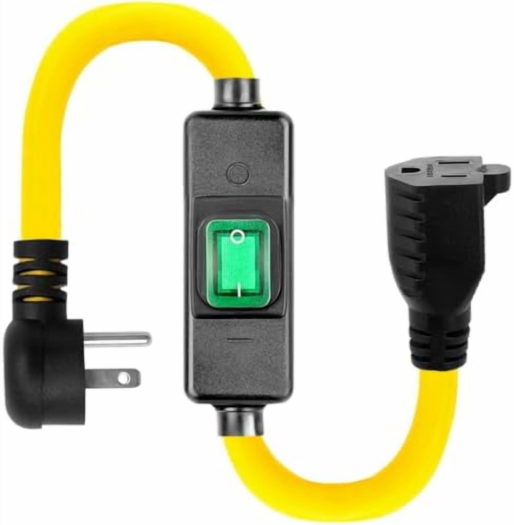 3-Prong Outdoor Waterproof Extension Switch Cord, in-Line On/Off Switch ...