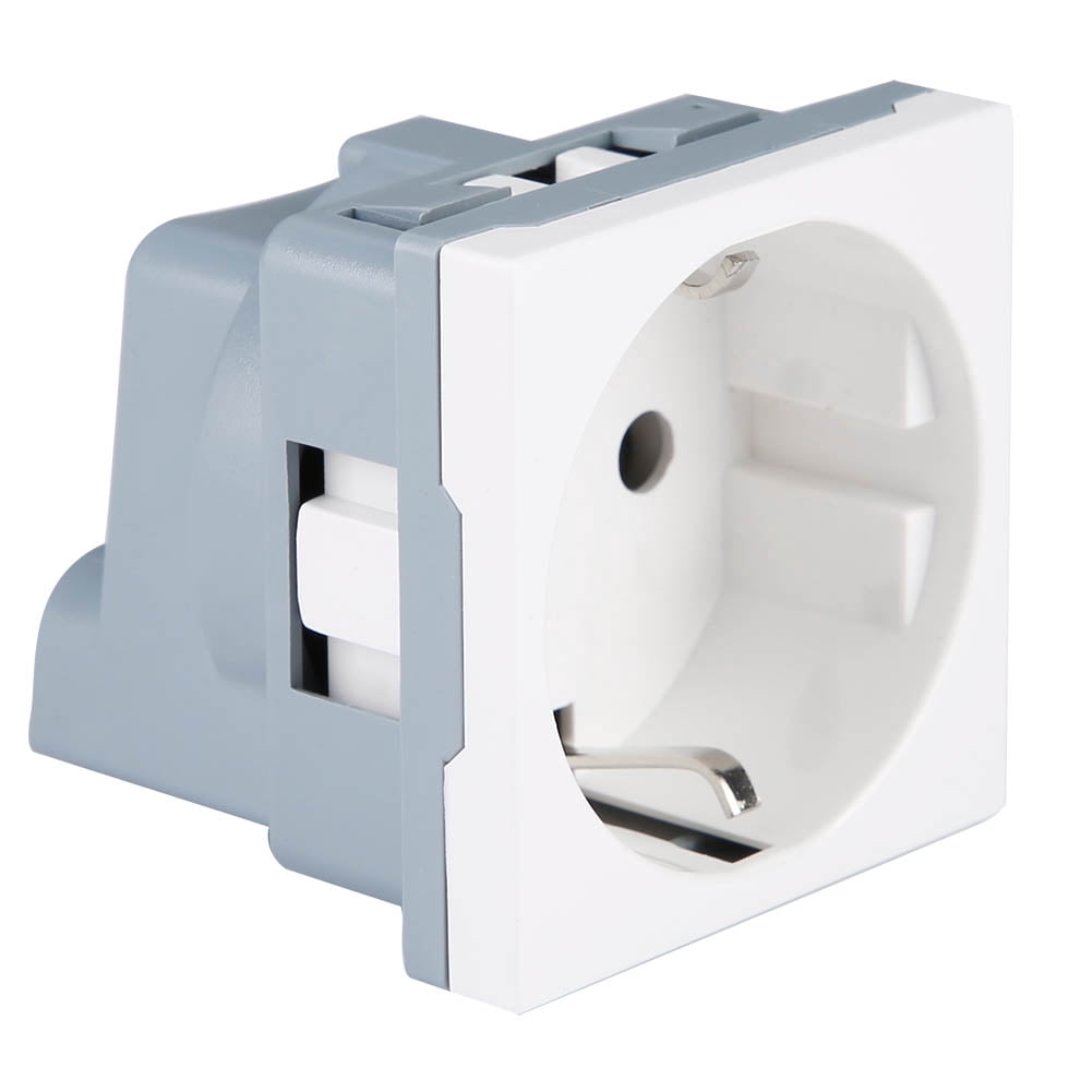 Rewera 3 Prong Outlet Wall Mounted Plug Adapter Wall Socket(16A 250V ...