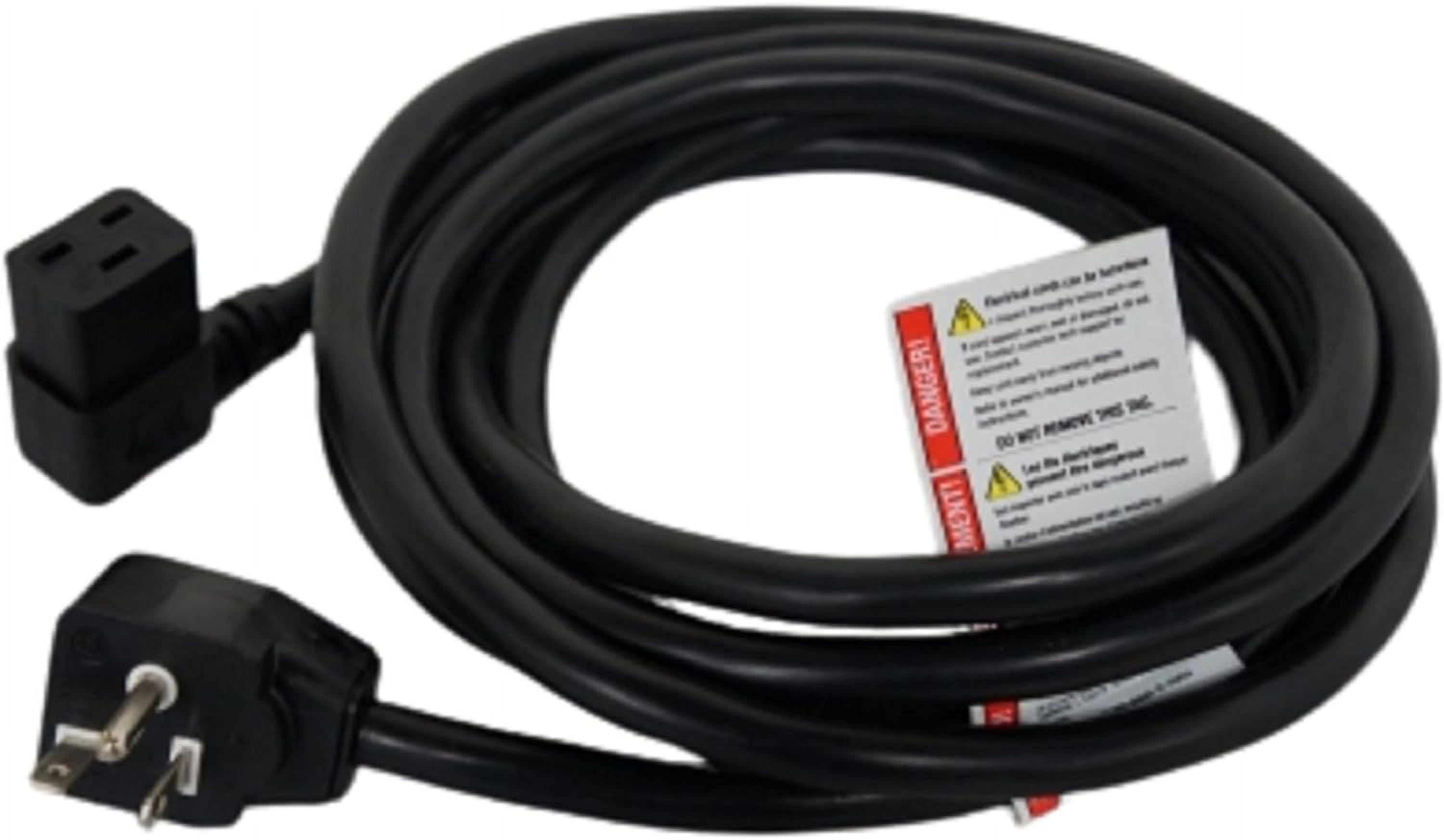 3 Prong Power Cord Set Ac Cable 10' - Pure Copper Waterproof - External ...