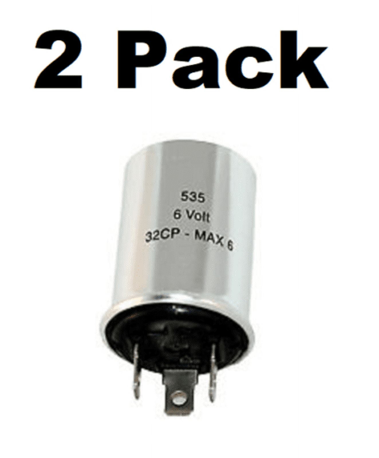 3-Prong Turn Signal Flasher 535 Relay 6 Volt Vintage Cars Positive ...