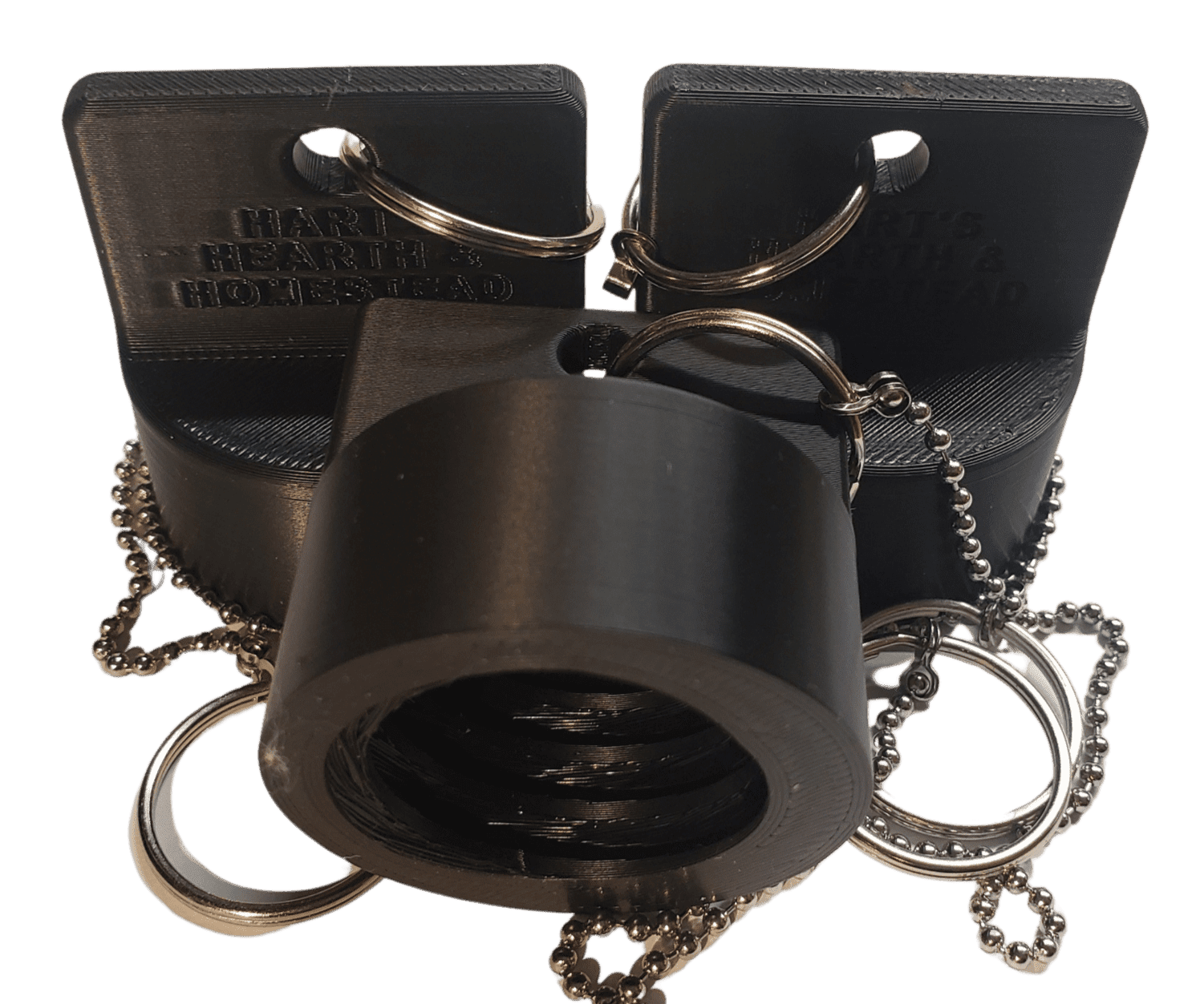 3 Propane OPD Black, Threaded Dust Caps with SS Chain Tether, 2 Year ...