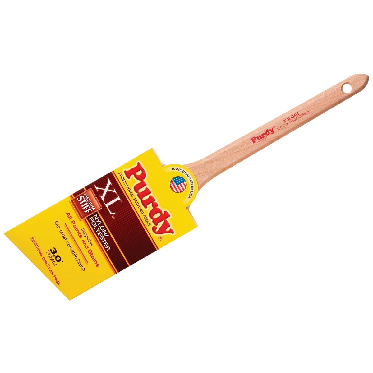 3" Purdy 144080330 XL Dale Angled Sash Paint Brush, Tynex Orel ...