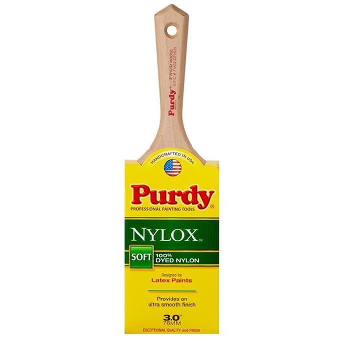 3” Purdy 144232230 Nylox Moose Paint Brush, Tynex Nylon - Walmart ...