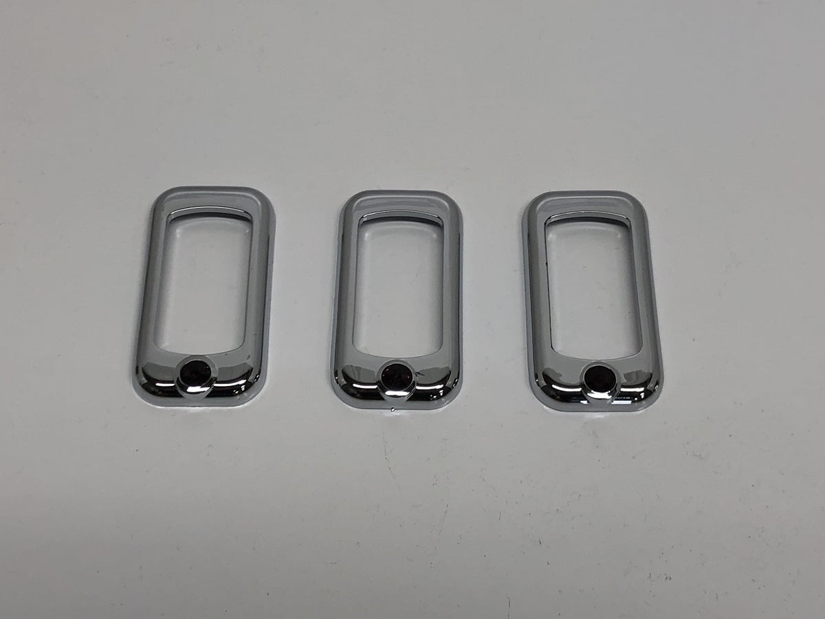 (3) Purple Rocker Switch Trim Peterbilt Fits Kenworth Truck Semi ...