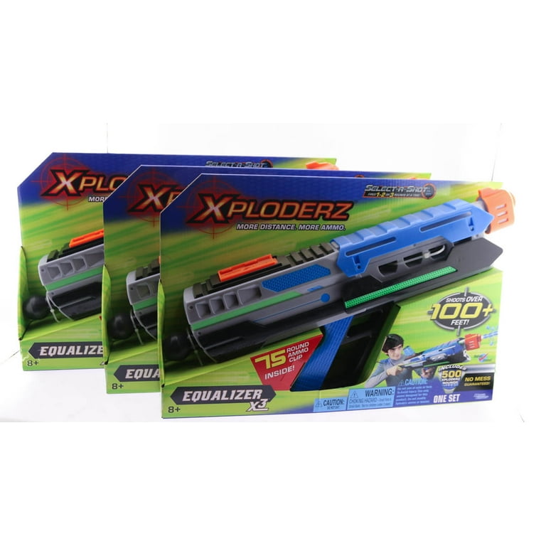 Xploderz Toy Gun 413 Lançador Xploderz X2 Mauler 575 Sunny