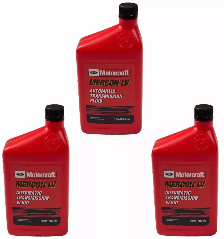 3 Quart Automatic Transmission Fluid ATF FORD MOTORCRAFT XT10QLVC ...
