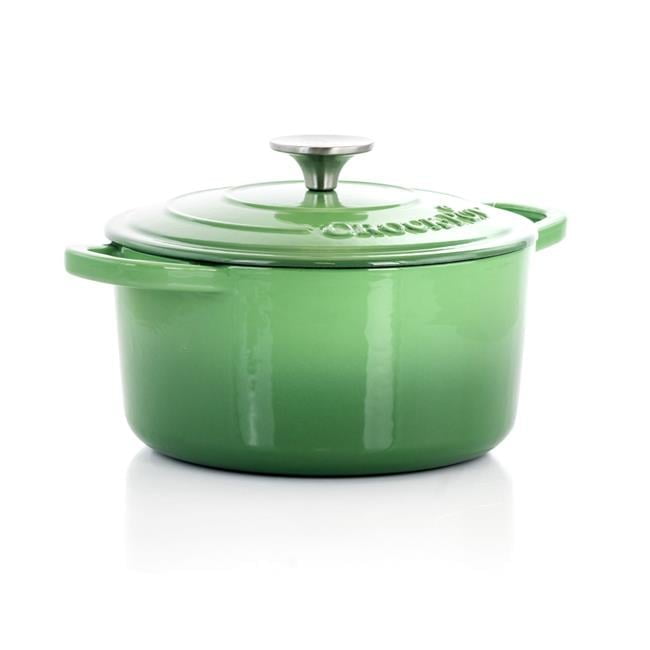 3 Quarts Artisan Enameled Cast Iron Dutch Oven, Pistachio Green - 2 ...
