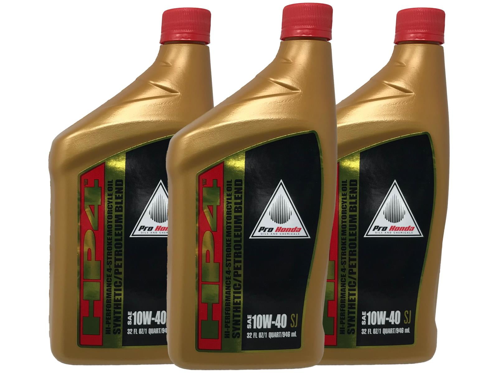 Honda Genuine 4-Stroke Synthetic Blend 10W-40 Oil for Motorcycles ...