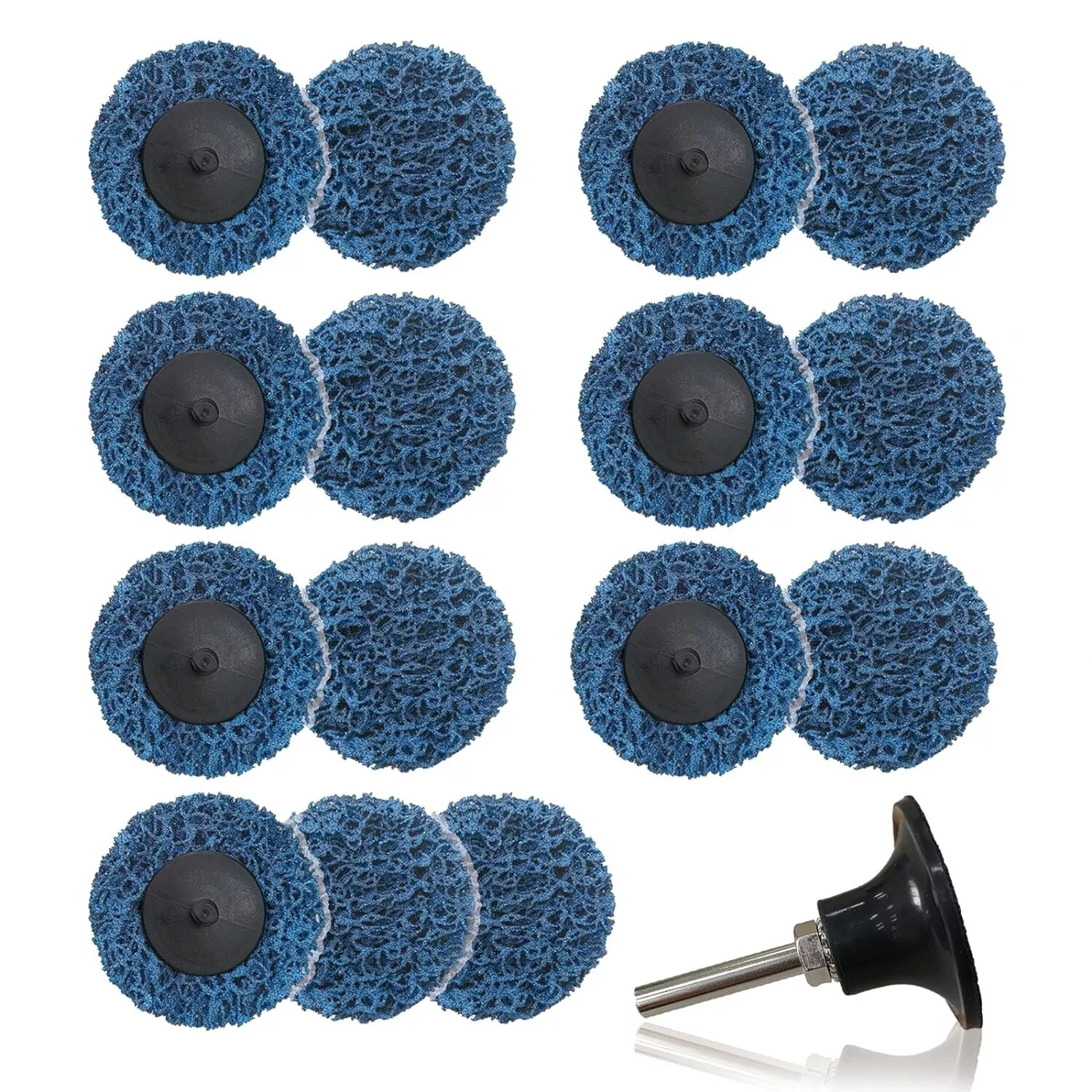 3" Quick Change Easy Strip Discs for Die Grinder with 1 Disc Pad Holder ...