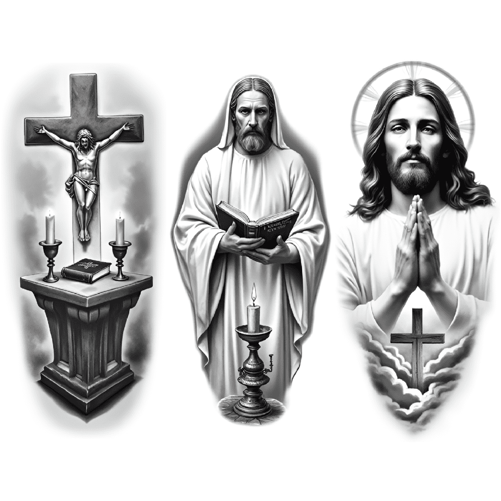 3 Realistic Temporary Tattoos Waterproof Long Lasting Body Stickers ...