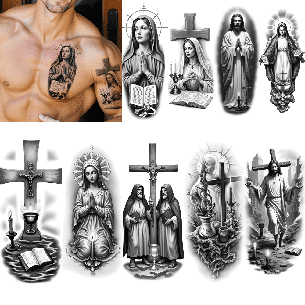 3 Realistic Temporary Tattoos Waterproof Long Lasting Body Stickers ...