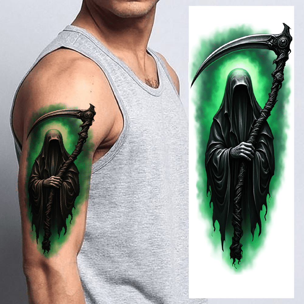 3 Realistic Temporary Tattoos Waterproof Long Lasting Body Stickers ...