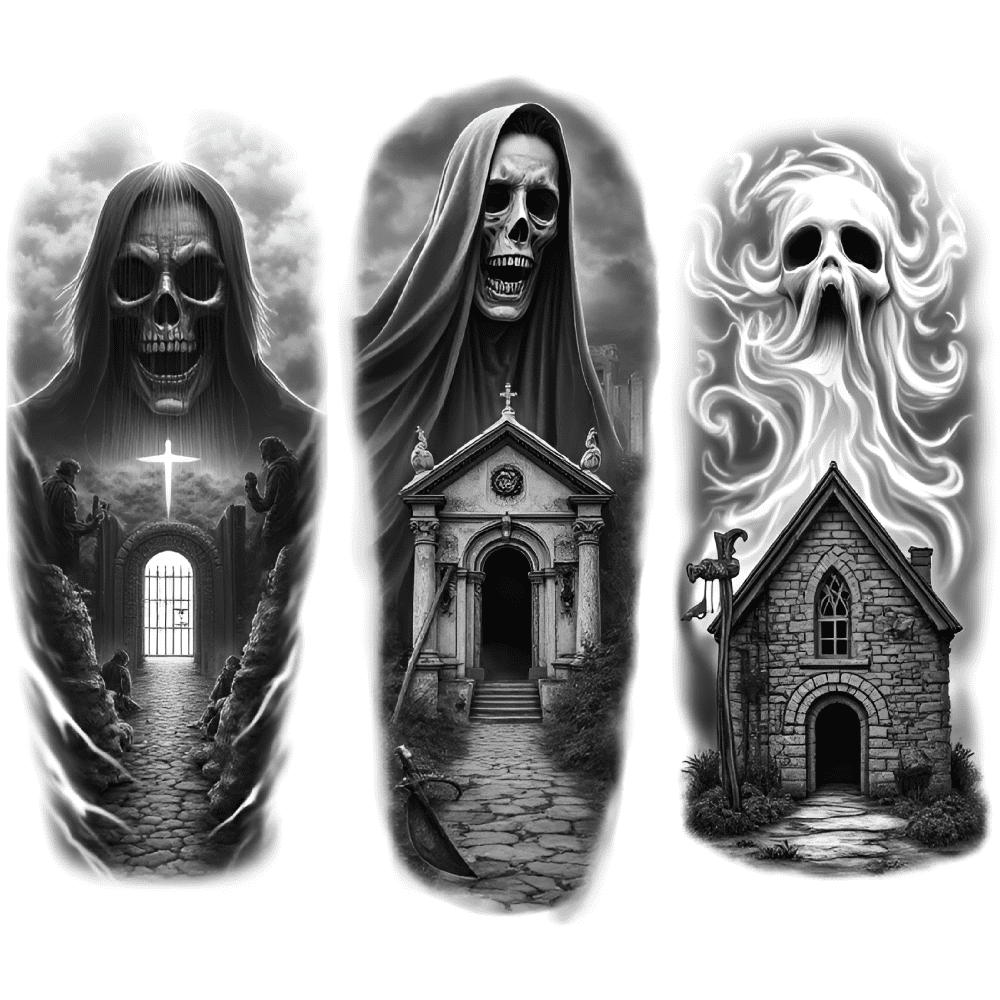 3 Realistic Temporary Tattoos Waterproof Long Lasting Body Stickers ...