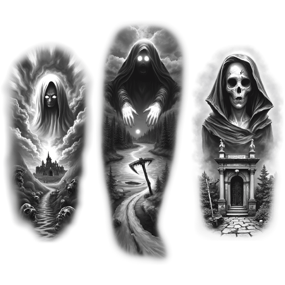 3 Realistic Temporary Tattoos Waterproof Long Lasting Body Stickers ...