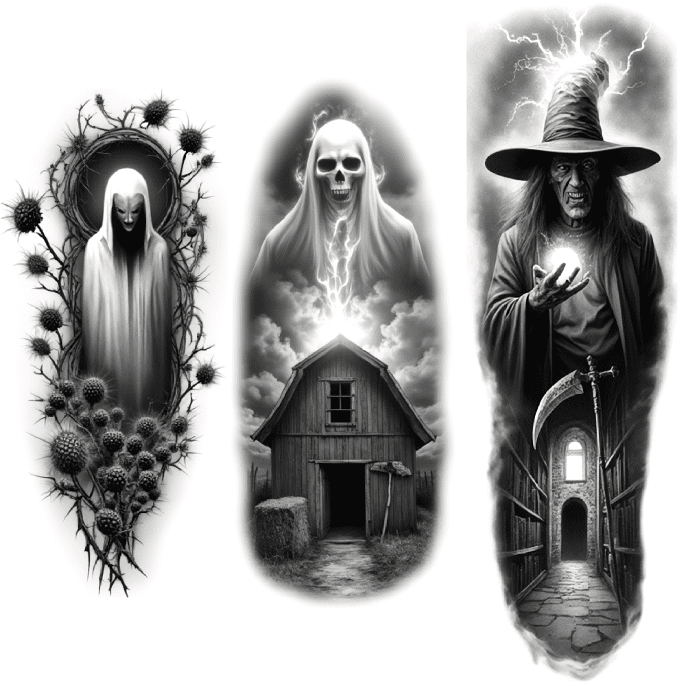 3 Realistic Temporary Tattoos Waterproof Long Lasting Body Stickers ...