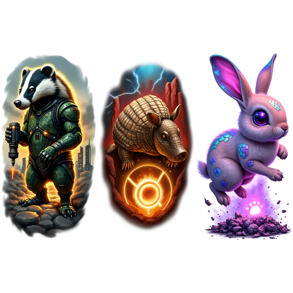 3 Realistic Temporary Tattoos Waterproof Long Lasting Body Stickers ...