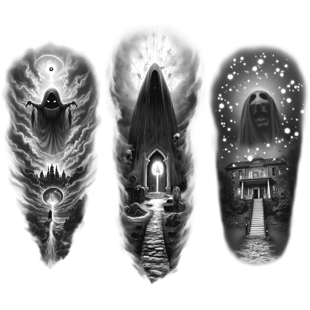 3 Realistic Temporary Tattoos Waterproof Long Lasting Body Stickers ...