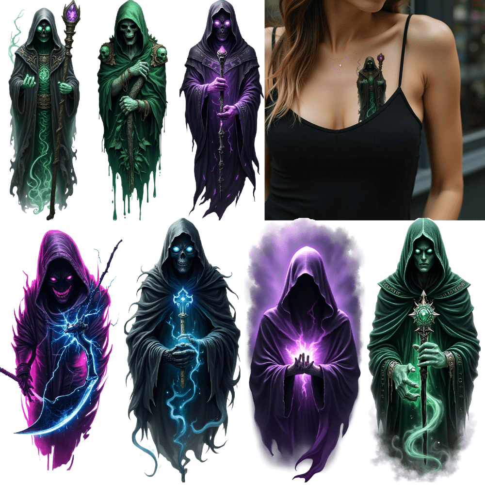 3 Realistic Temporary Tattoos Waterproof Long Lasting Body Stickers ...