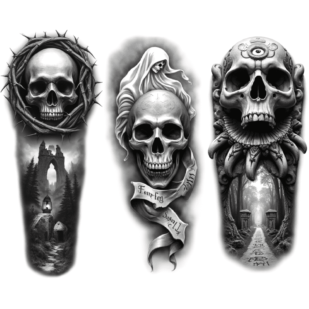 3 Realistic Temporary Tattoos Waterproof Long Lasting Body Stickers ...