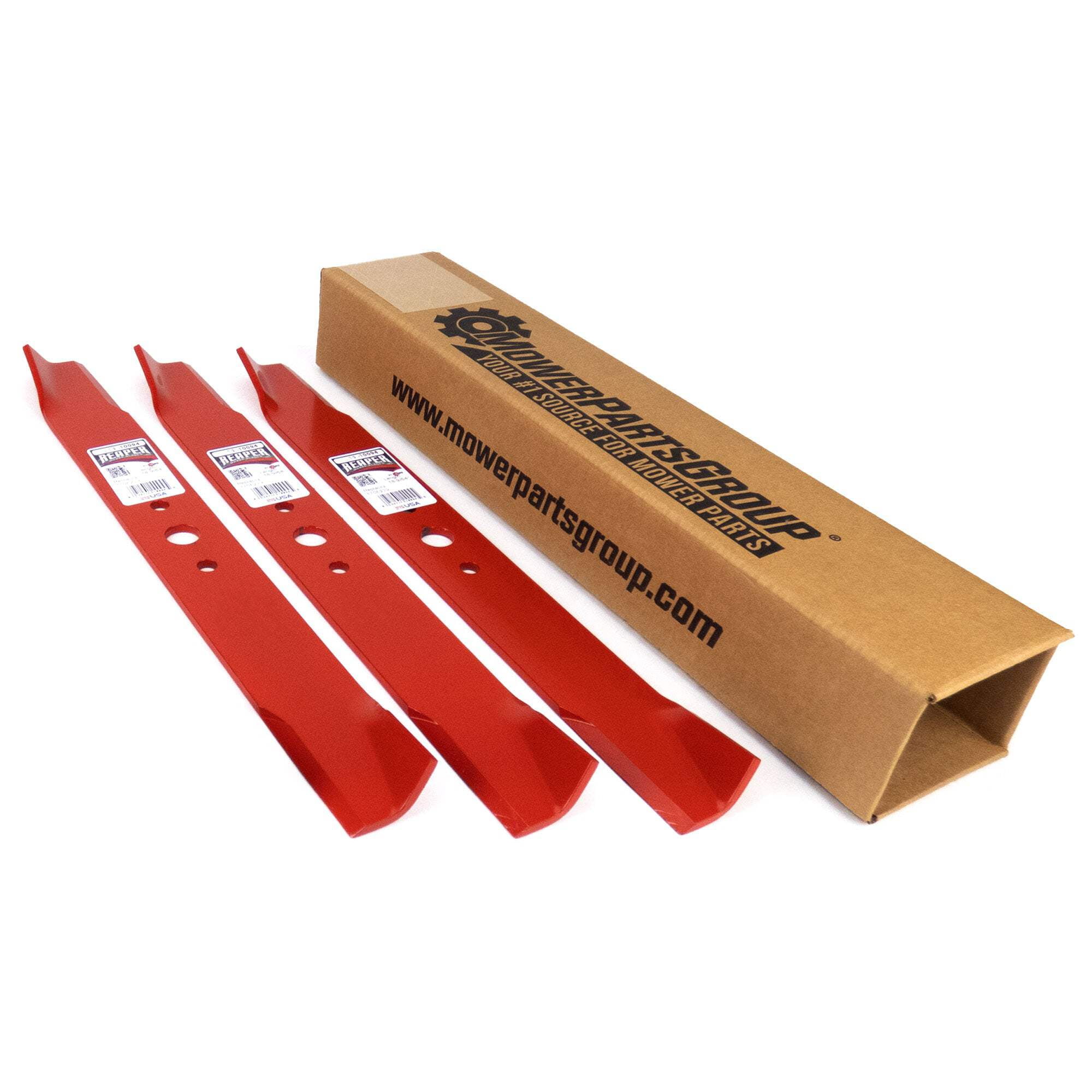 (3) Reaper Medium Lift Blades Fits 50" Simplicity 1700 Series 1708229 ...