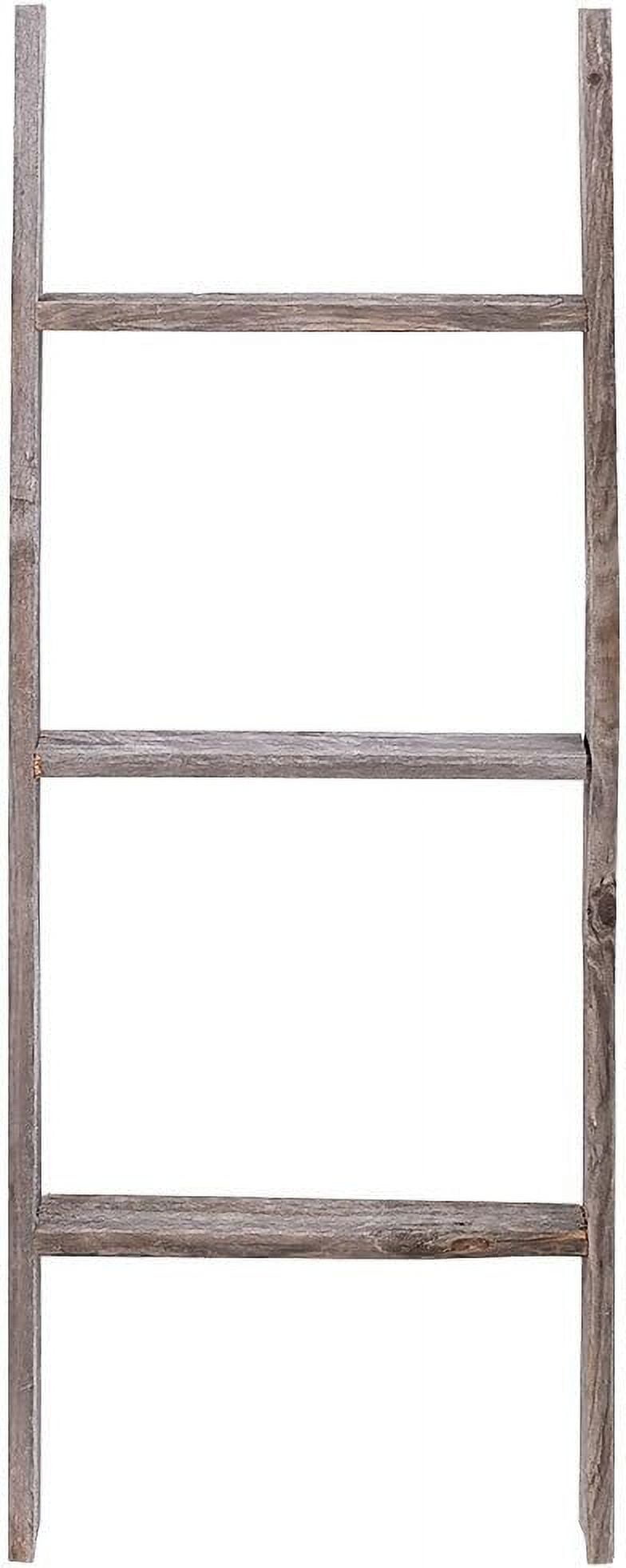 3' Reclaimed Barnwood Rustic Ladder - Walmart.com