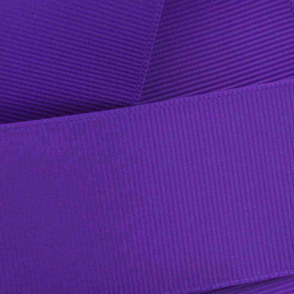 3" Grosgrain Ribbon Solid 470 Regal Purple 25 Yard - Walmart.com