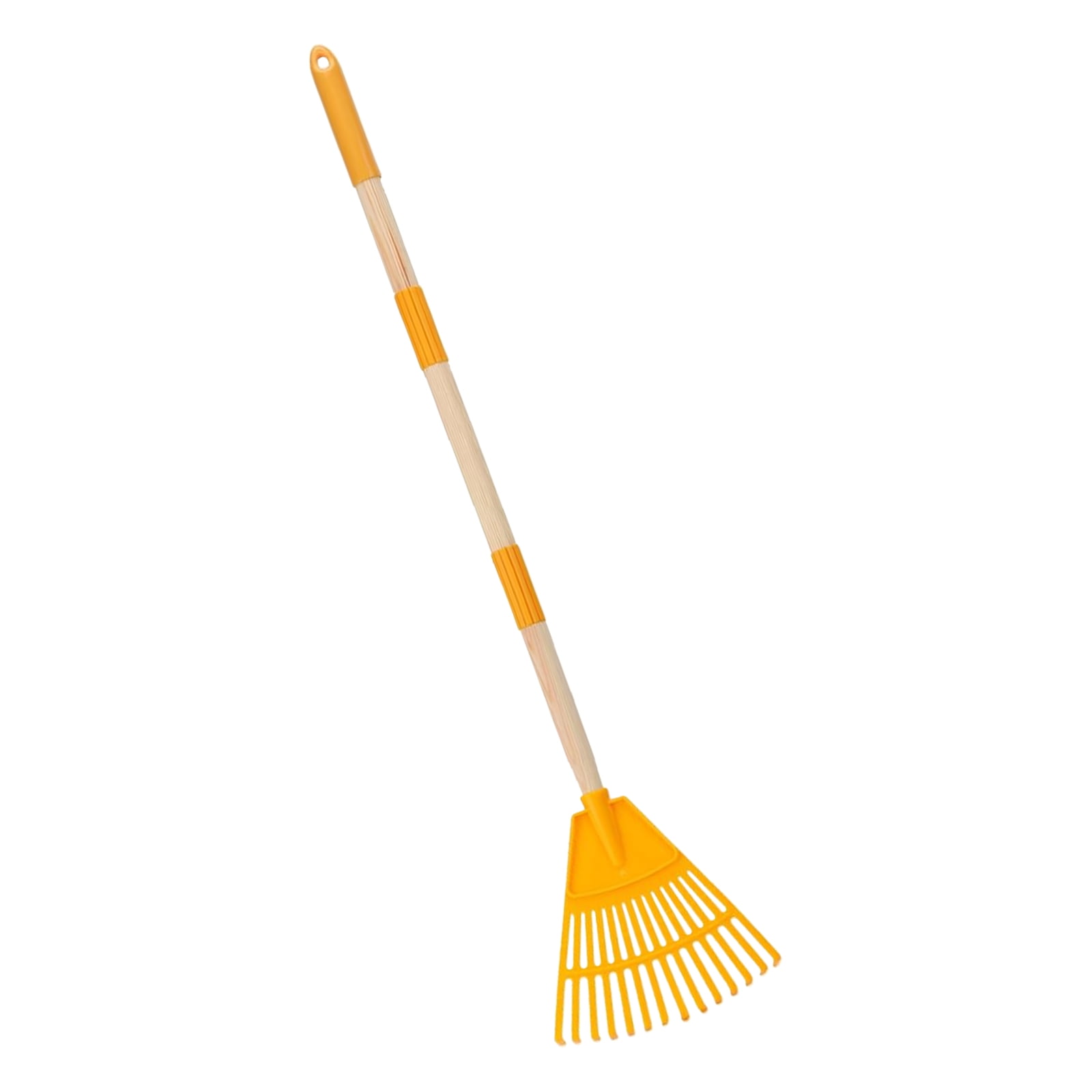 3 Removable Handle Kids Rakes 7.48x7.48in Cute Leaf Gardening Tools for ...