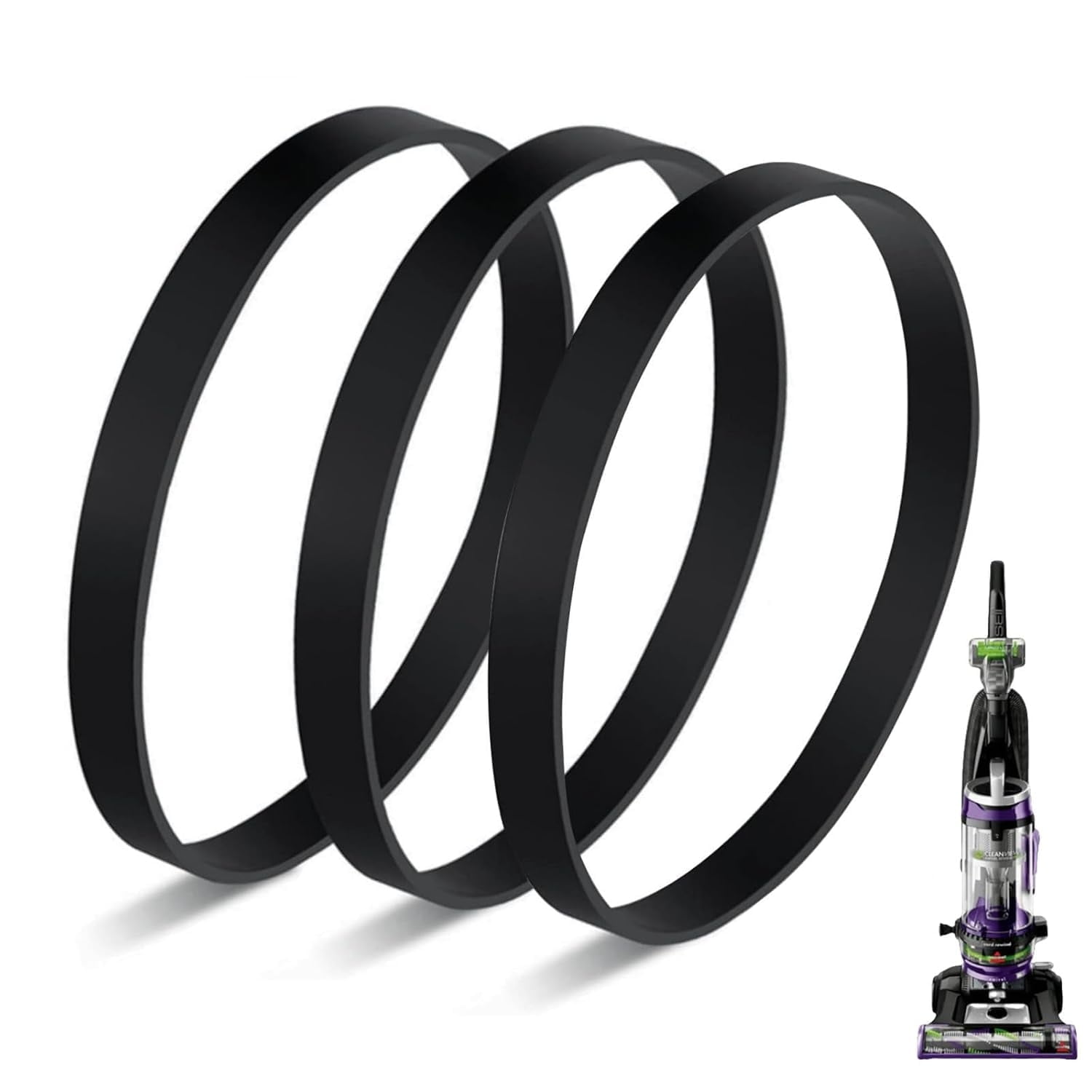 L-ANYOUKE Replacement Belts, Compatible with Bissell CleanView Swivel ...
