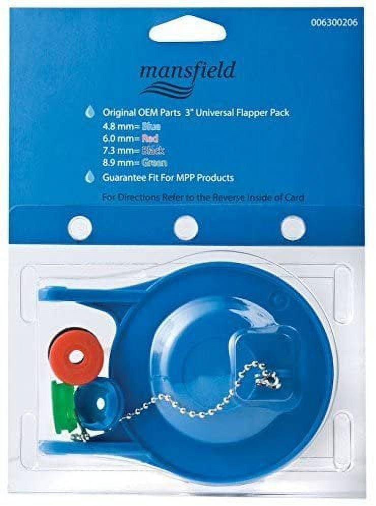 Mansfield Plumbing 3" Replacement Flapper - Walmart.com