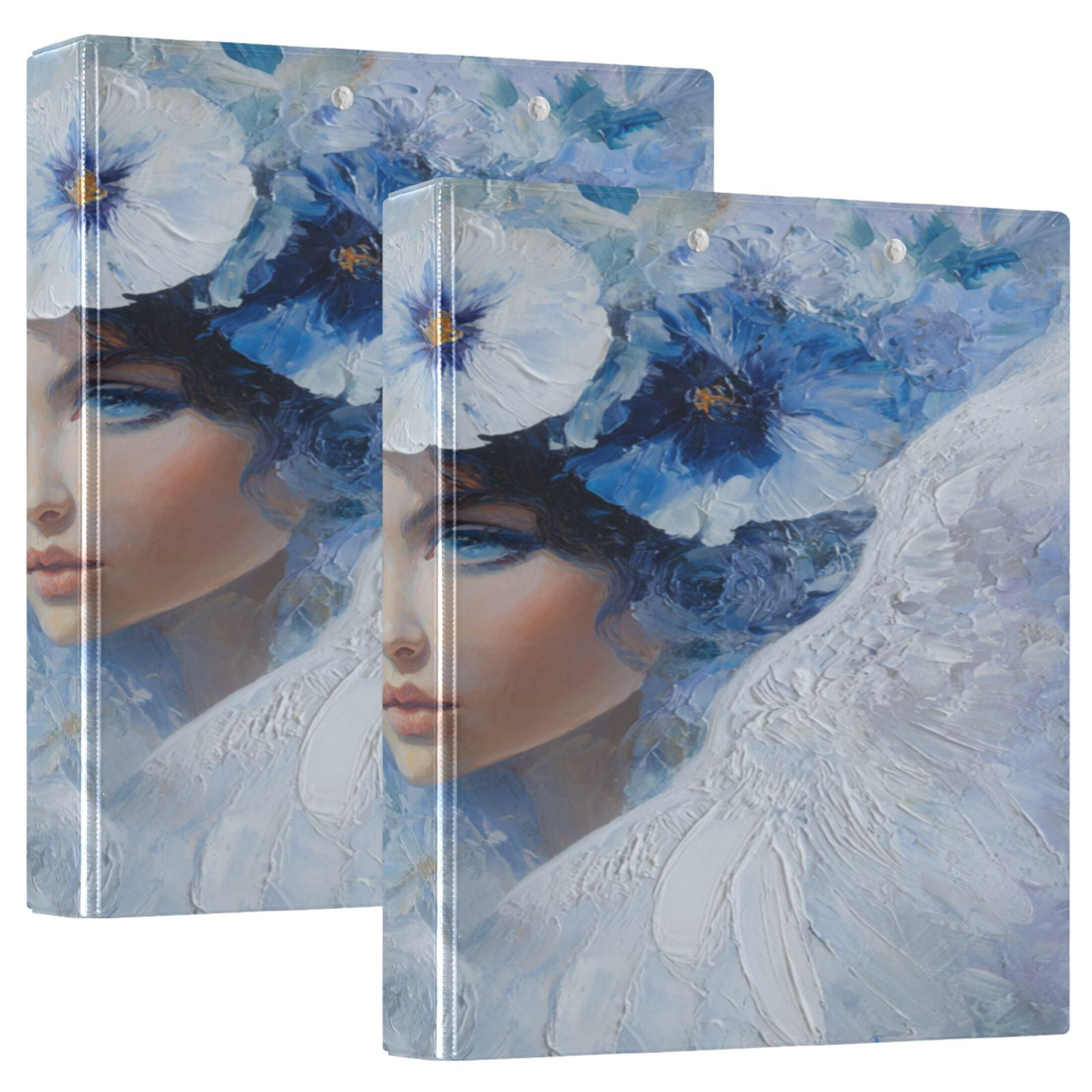 3 Ring Binder 1.5 inch Round Rings with Interior Pockets Binders ...
