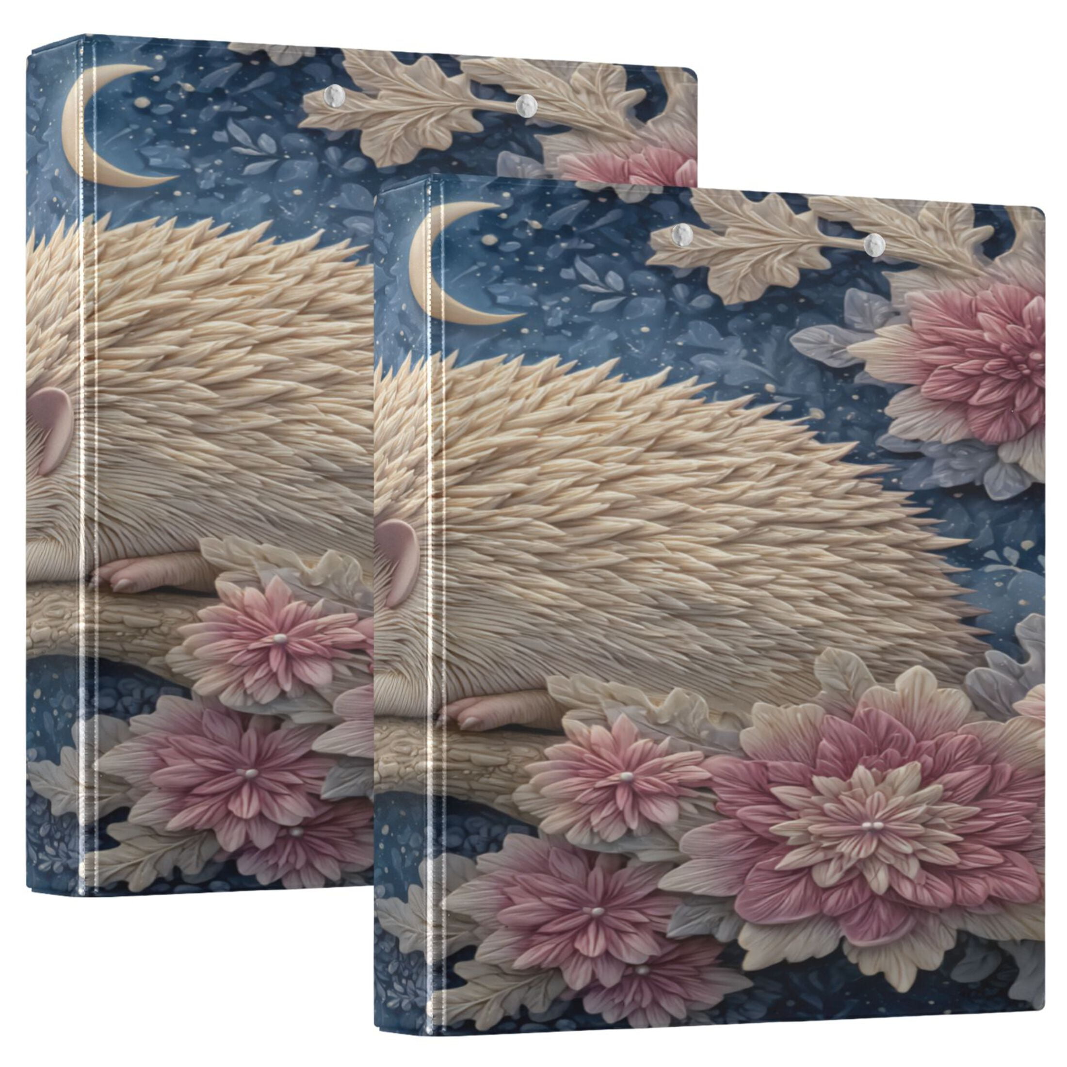 3 Ring Binder 1.5 inch Round Rings with Interior Pockets Binders ...