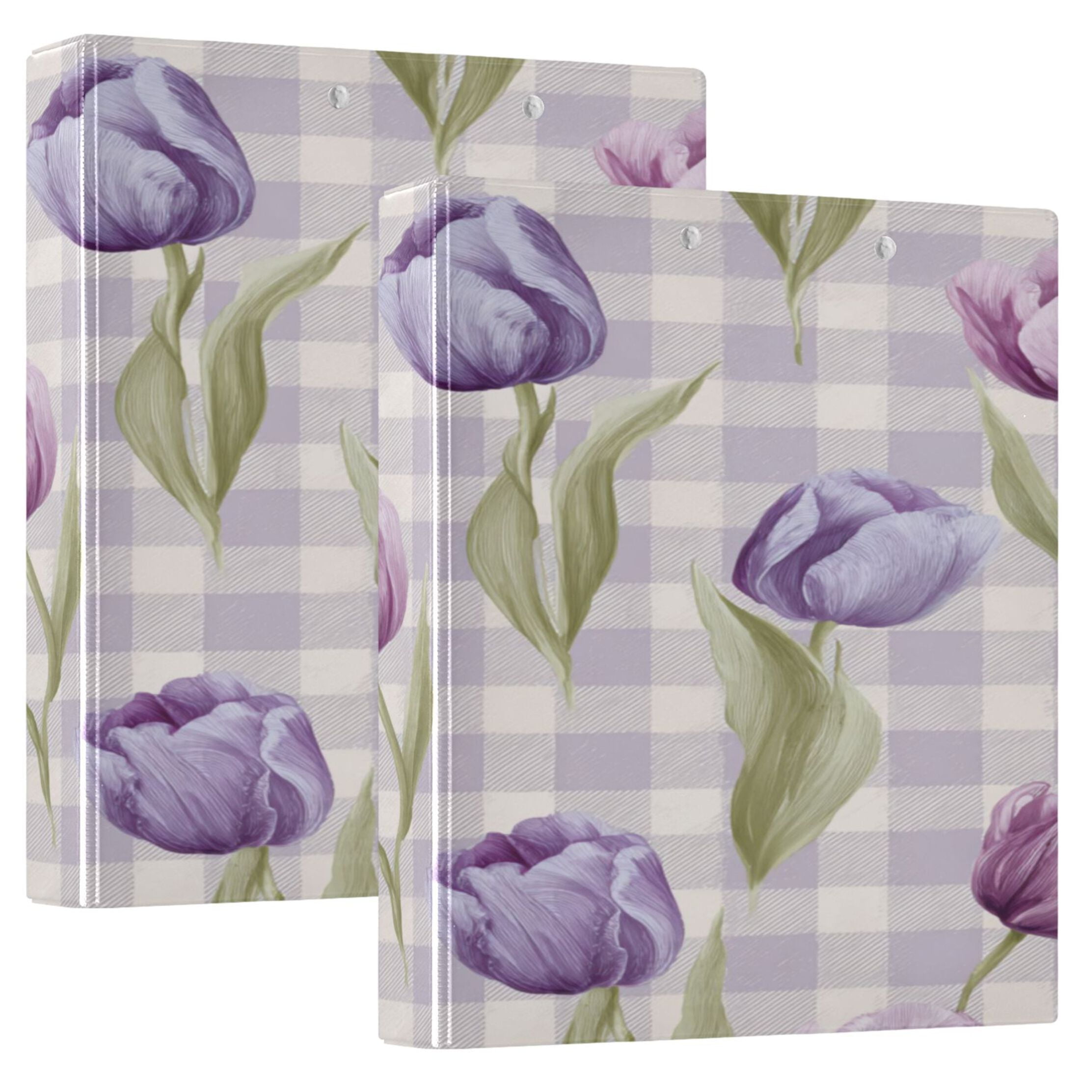 3 Ring Binder 1.5 inch Round Rings with Interior Pockets Binders ...