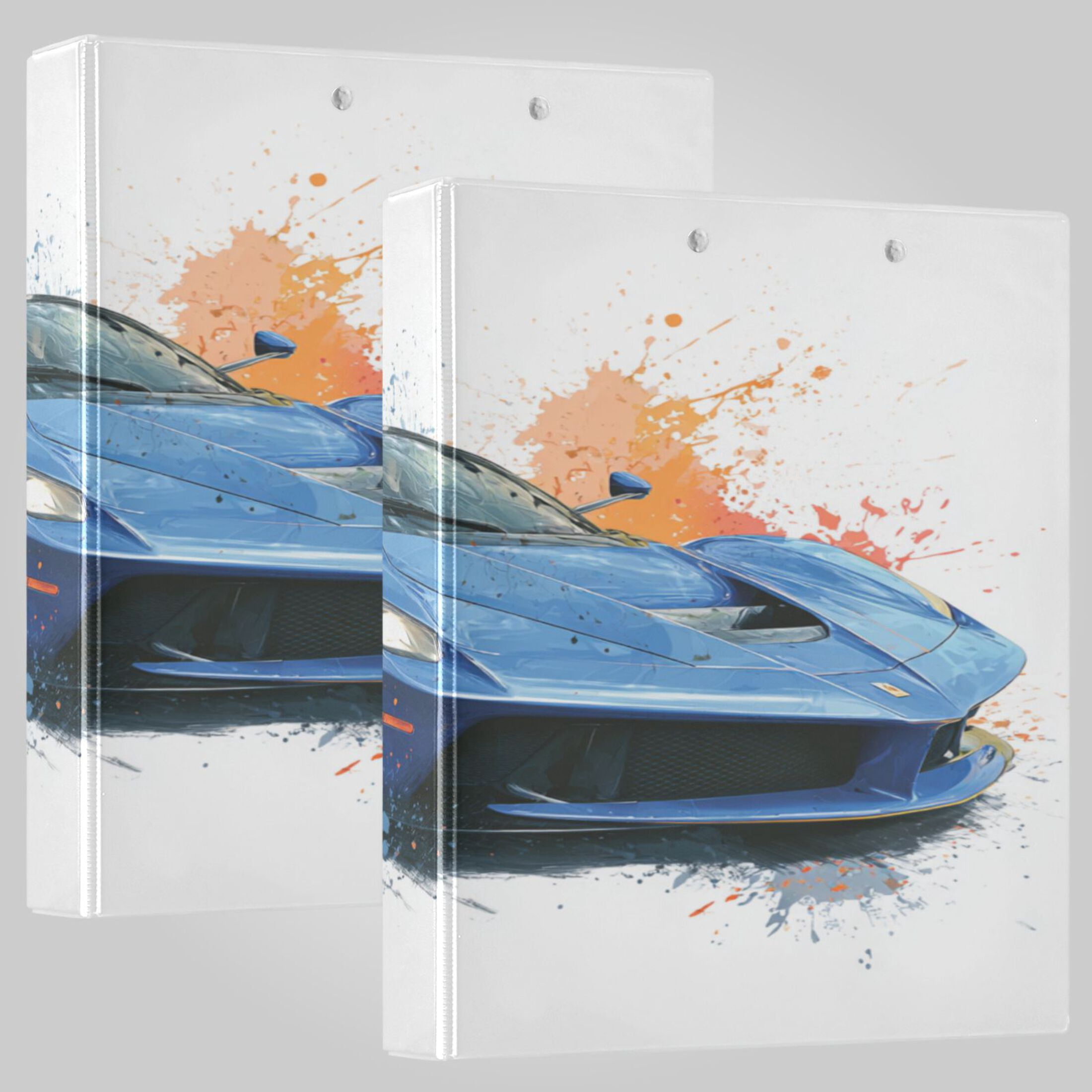 3 Ring Binder 1.5 inch Round Rings with Interior Pockets Binders ...