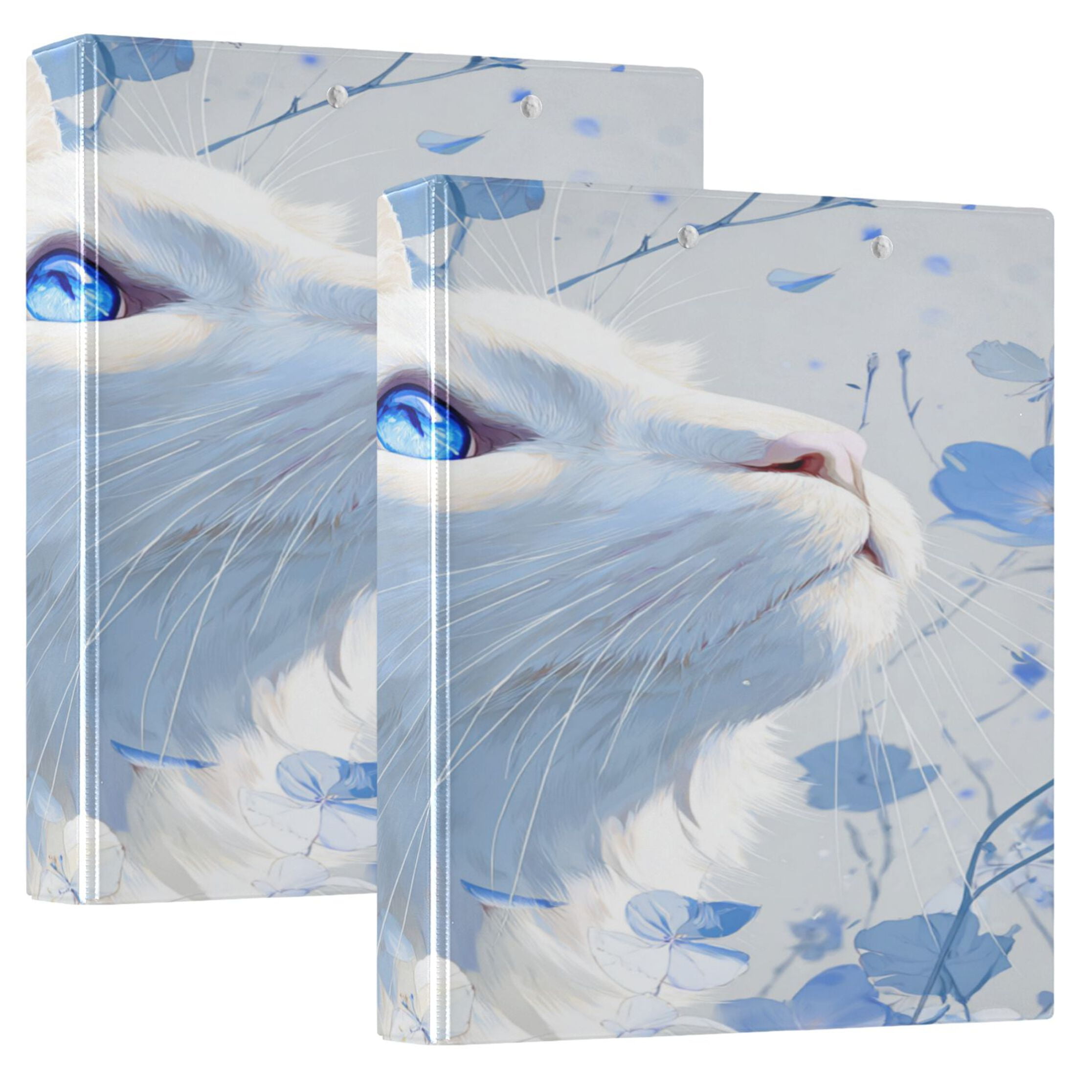 3 Ring Binder 1.5 inch Round Rings with Interior Pockets Binders ...