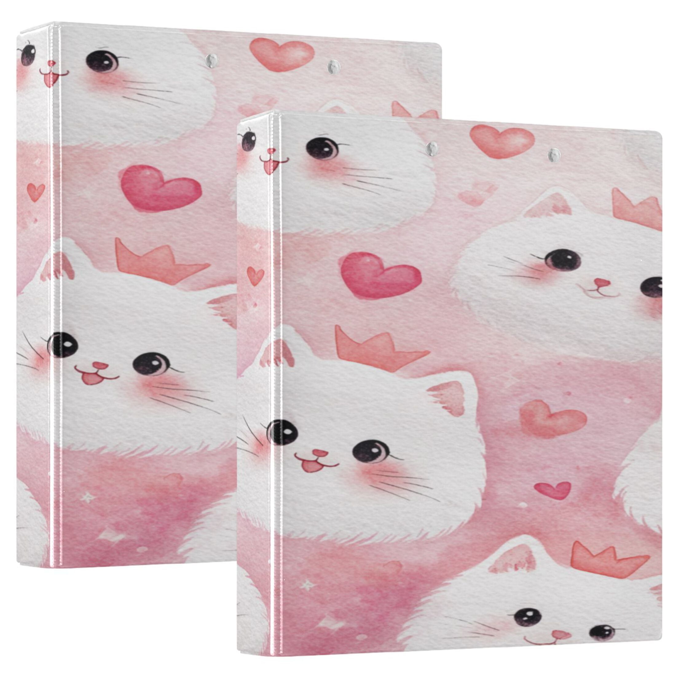 3 Ring Binder 1.5 inch Round Rings with Interior Pockets Binders ...