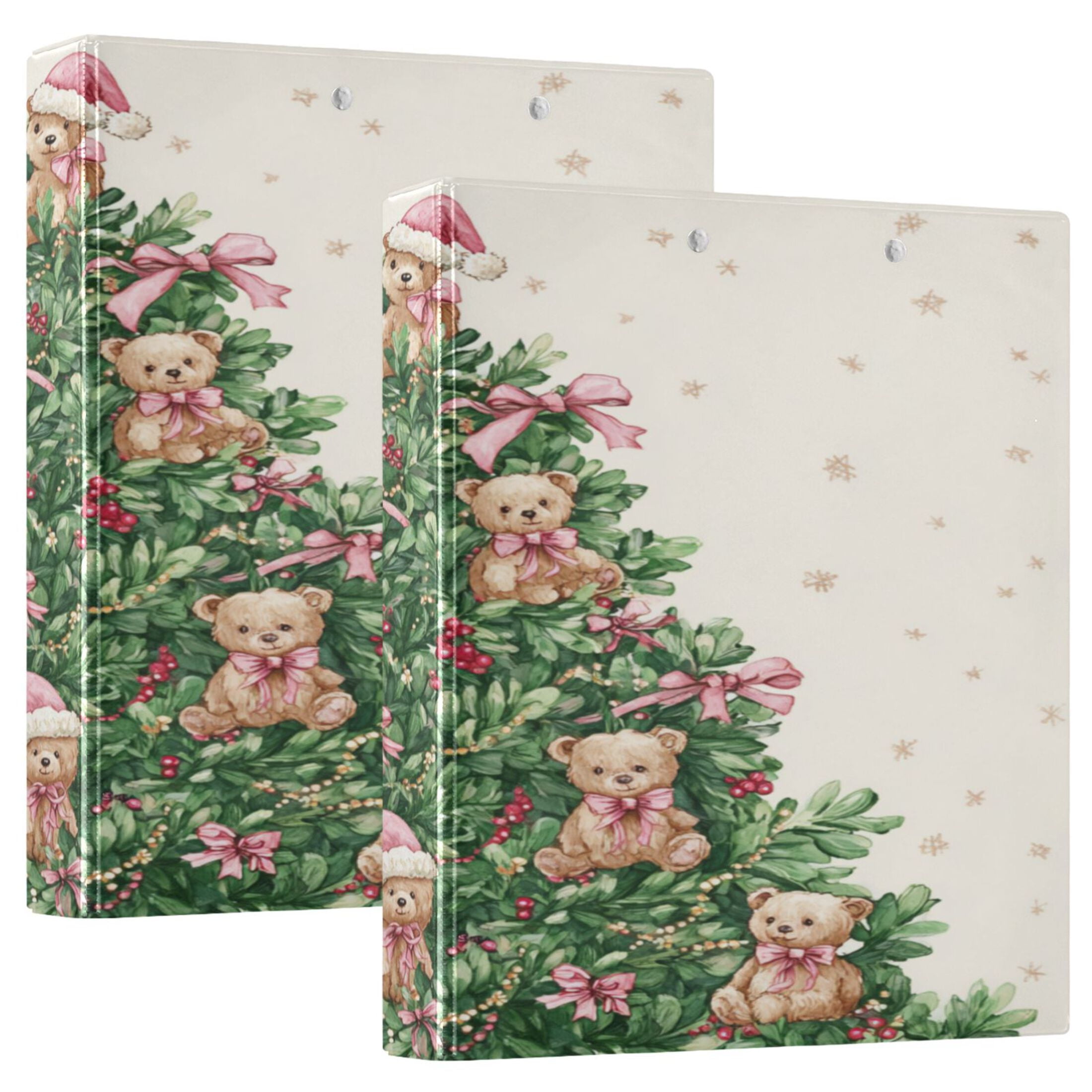 3 Ring Binder 1.5 inch Round Rings with Interior Pockets Binders ...