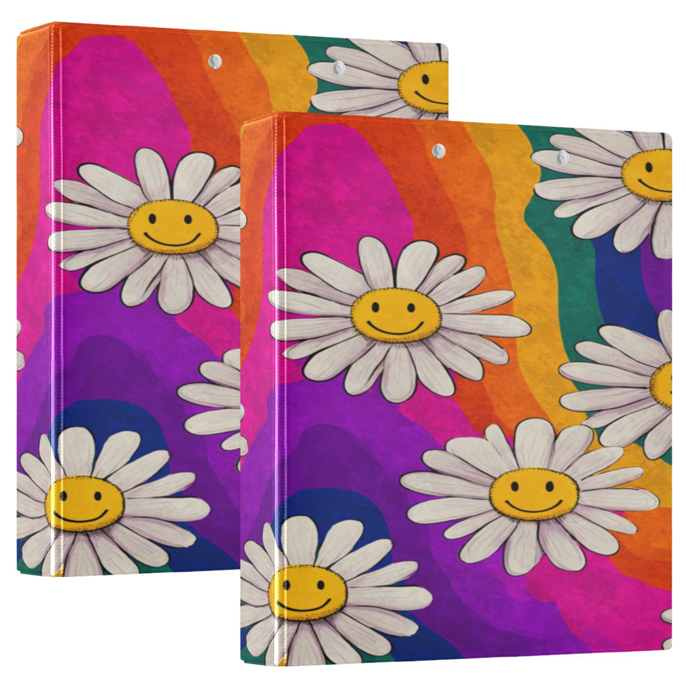 3 Ring Binder 1.5 inch Round Rings with Interior Pockets Binders ...