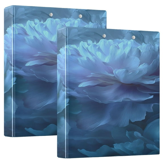 3 Ring Binder 1.5 inch Round Rings with Interior Pockets Binders ...